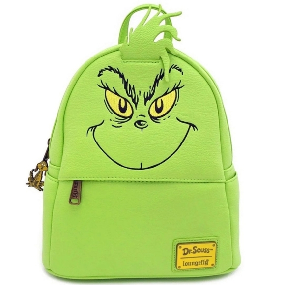 Loungefly | Bags | Loungefly Disney Parks The Grinch Dr Seuss Mini ...
